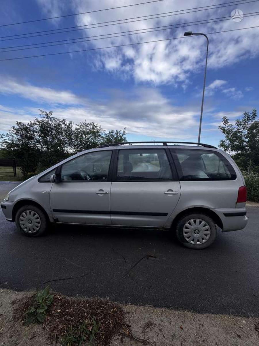 Pelēks SEAT Alhambra 2001 Vilkaviškis, ar dzinēja tilpumu 1.98 L un nobraukumu 333 tūkst. km par 850 €, foto 9 vietnē AUTOMOTO.COM.LV