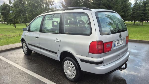 Pelēks SEAT Alhambra 2001 Kaišiadorys, ar dzinēja tilpumu 2.00 L un nobraukumu 292 tūkst. km par 1000 €, foto 4 vietnē AUTOMOTO.COM.LV