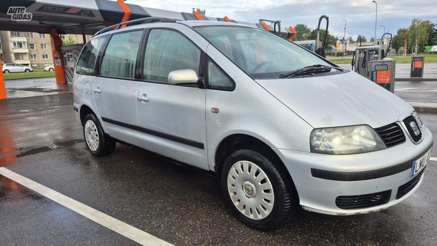 Pelēks SEAT Alhambra 2001 Kaišiadorys, ar dzinēja tilpumu 2.00 L un nobraukumu 292 tūkst. km par 1000 €, foto 8 vietnē AUTOMOTO.COM.LV