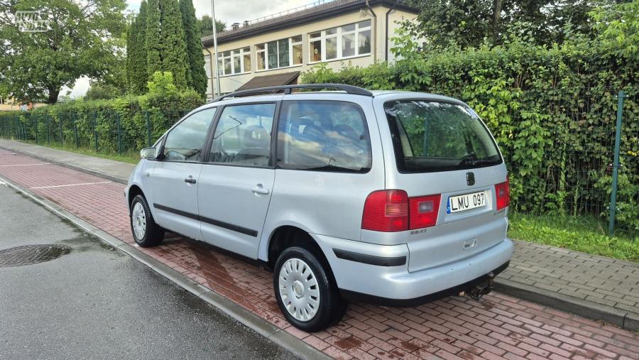 Pelēks SEAT Alhambra 2001 Kaišiadorys, ar dzinēja tilpumu 2.00 L un nobraukumu 292 tūkst. km par 1000 €, foto 9 vietnē AUTOMOTO.COM.LV