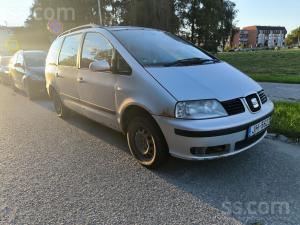 Серый Сеат Альхамбра 2001 в Елгава, объемом двигателя 1.90 л и пробегом 378 тыс. км за 350 €, фото 3 на AUTOMOTO.COM.LV