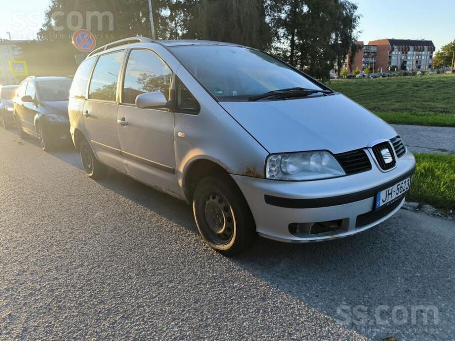 Серый Сеат Альхамбра 2001 в Елгава, объемом двигателя 1.90 л и пробегом 378 тыс. км за 350 €, фото 3 на AUTOMOTO.COM.LV