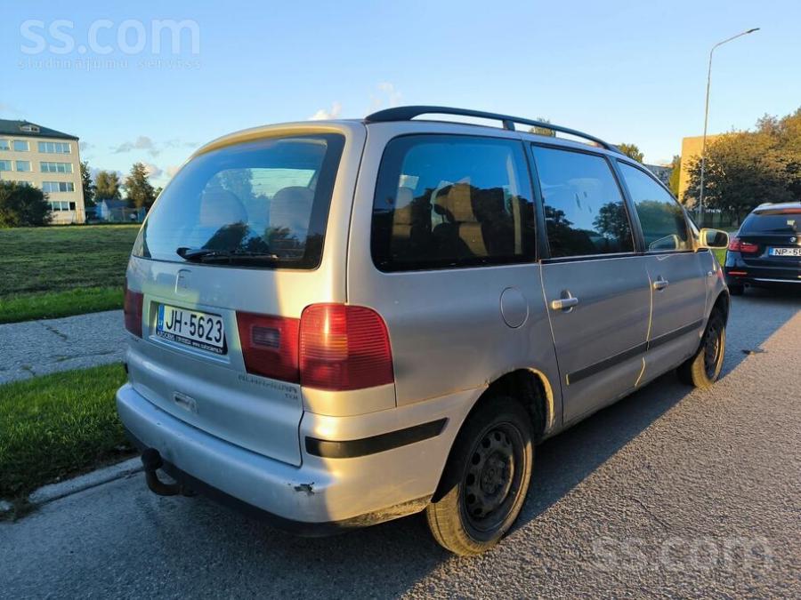 Серый Сеат Альхамбра 2001 в Елгава, объемом двигателя 1.90 л и пробегом 378 тыс. км за 350 €, фото 5 на AUTOMOTO.COM.LV