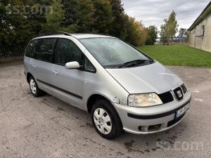 Pelēks SEAT Alhambra 2001 Dobele, ar dzinēja tilpumu 1.90 L un nobraukumu 360 tūkst. km par 1550 €, foto 3 vietnē AUTOMOTO.COM.LV