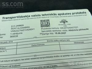 Pelēks SEAT Alhambra 2001 Dobele, ar dzinēja tilpumu 1.90 L un nobraukumu 360 tūkst. km par 1550 €, foto 7 vietnē AUTOMOTO.COM.LV
