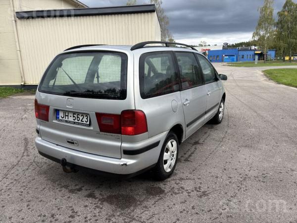 Pelēks SEAT Alhambra 2001 Dobele, ar dzinēja tilpumu 1.90 L un nobraukumu 360 tūkst. km par 1550 €, foto 5 vietnē AUTOMOTO.COM.LV