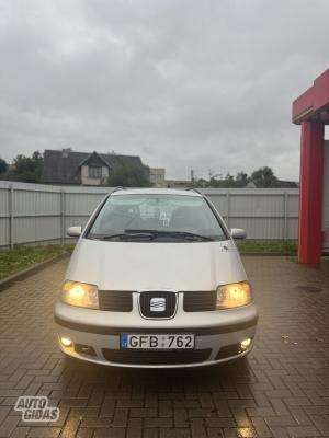 Pelēks SEAT Alhambra 2001 Viļņa, ar dzinēja tilpumu 1.90 L un nobraukumu 0 tūkst. km par 2000 €, foto 4 vietnē AUTOMOTO.COM.LV