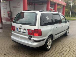 Pelēks SEAT Alhambra 2001 Viļņa, ar dzinēja tilpumu 1.90 L un nobraukumu 0 tūkst. km par 2000 €, foto 6 vietnē AUTOMOTO.COM.LV