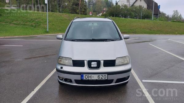 Серый Сеат Альхамбра 2002 в Алуксне, объемом двигателя 1.90 л и пробегом 0 тыс. км за 790 €, фото 4 на AUTOMOTO.COM.LV