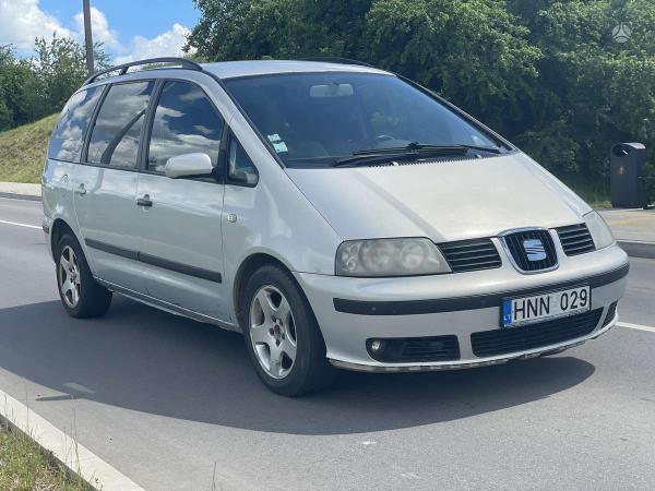 Pelēks SEAT Alhambra 2002 Molėtai, ar dzinēja tilpumu 1.90 L un nobraukumu 332 tūkst. km par 980 €, foto 1 vietnē AUTOMOTO.COM.LV