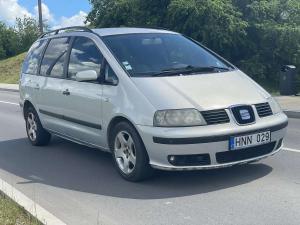 Pelēks SEAT Alhambra 2002 Molėtai, ar dzinēja tilpumu 1.90 L un nobraukumu 332 tūkst. km par 980 €, foto  vietnē AUTOMOTO.COM.LV