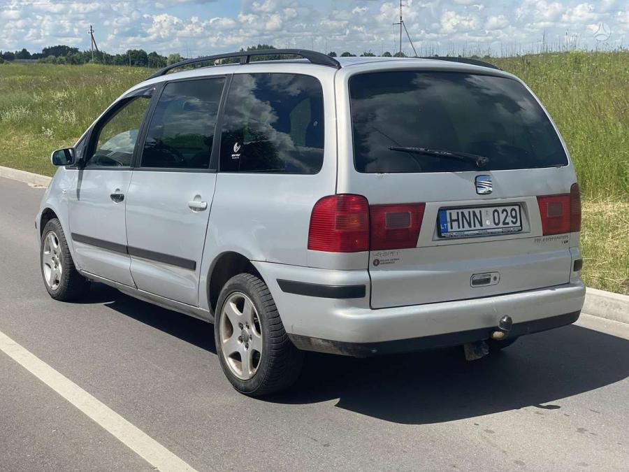 Pelēks SEAT Alhambra 2002 Molėtai, ar dzinēja tilpumu 1.90 L un nobraukumu 332 tūkst. km par 980 €, foto 6 vietnē AUTOMOTO.COM.LV