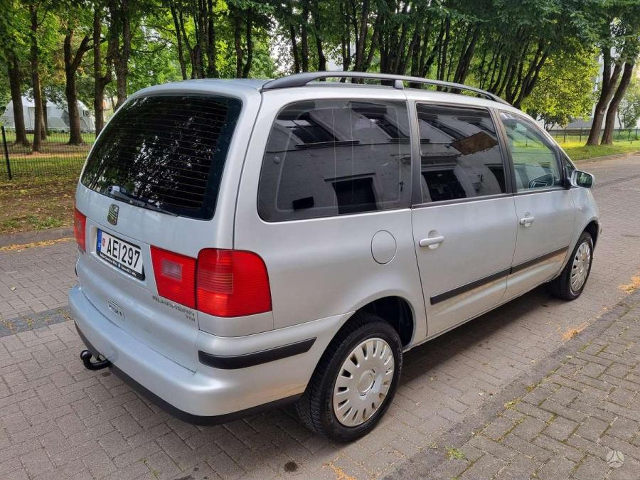 Серый Сеат Альхамбра 2002 в Ионава, объемом двигателя 1.90 л и пробегом 282 тыс. км за 1350 €, фото 7 на AUTOMOTO.COM.LV