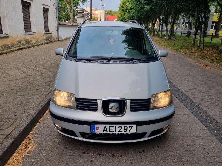 Серый Сеат Альхамбра 2002 в Ионава, объемом двигателя 1.90 л и пробегом 282 тыс. км за 1350 €, фото 9 на AUTOMOTO.COM.LV