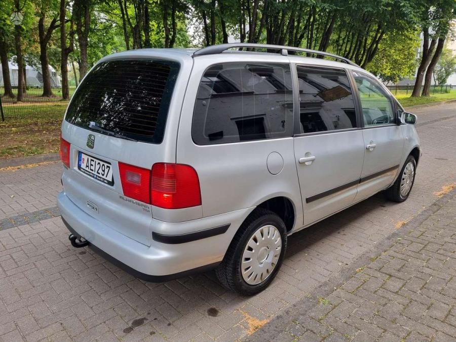 Серый Сеат Альхамбра 2002 в Ионава, объемом двигателя 1.90 л и пробегом 282 тыс. км за 1350 €, фото 14 на AUTOMOTO.COM.LV