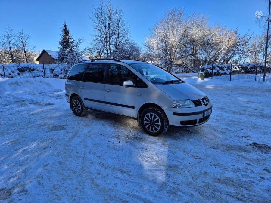 Серый Сеат Альхамбра 2003 в Электренай, объемом двигателя 1.90 л и пробегом 316 тыс. км за 1690 €, фото 8 на AUTOMOTO.COM.LV