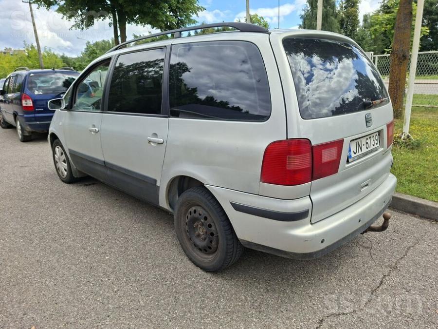 Серый Сеат Альхамбра 2003 в Даугавпилс, объемом двигателя 1.90 л и пробегом 234 тыс. км за 1200 €, фото 5 на AUTOMOTO.COM.LV