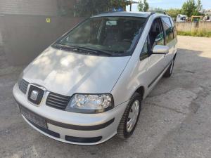 Grey SEAT Alhambra 2003 in Utena, with an engine capacity of 1.90 L and mileage of 290 thousand km for 2250 €, photo 13 on AUTOMOTO.COM.LV