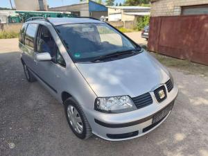 Grey SEAT Alhambra 2003 in Utena, with an engine capacity of 1.90 L and mileage of 290 thousand km for 2250 €, photo 23 on AUTOMOTO.COM.LV