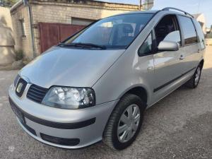 Grey SEAT Alhambra 2003 in Utena, with an engine capacity of 1.90 L and mileage of 290 thousand km for 2250 €, photo 25 on AUTOMOTO.COM.LV