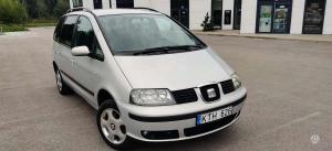 Pelēks SEAT Alhambra 2003 Kauņa, ar dzinēja tilpumu 1.90 L un nobraukumu 311 tūkst. km par 1390 €, foto  vietnē AUTOMOTO.COM.LV