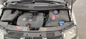 Pelēks SEAT Alhambra 2003 Kauņa, ar dzinēja tilpumu 1.90 L un nobraukumu 311 tūkst. km par 1390 €, foto 13 vietnē AUTOMOTO.COM.LV
