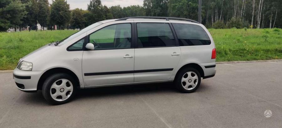 Pelēks SEAT Alhambra 2003 Kauņa, ar dzinēja tilpumu 1.90 L un nobraukumu 311 tūkst. km par 1390 €, foto 16 vietnē AUTOMOTO.COM.LV