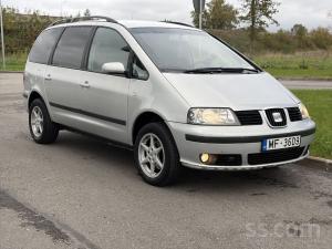Pelēks SEAT Alhambra 2003 Daugavpils, ar dzinēja tilpumu 1.90 L un nobraukumu 258 tūkst. km par 2100 €, foto 4 vietnē AUTOMOTO.COM.LV