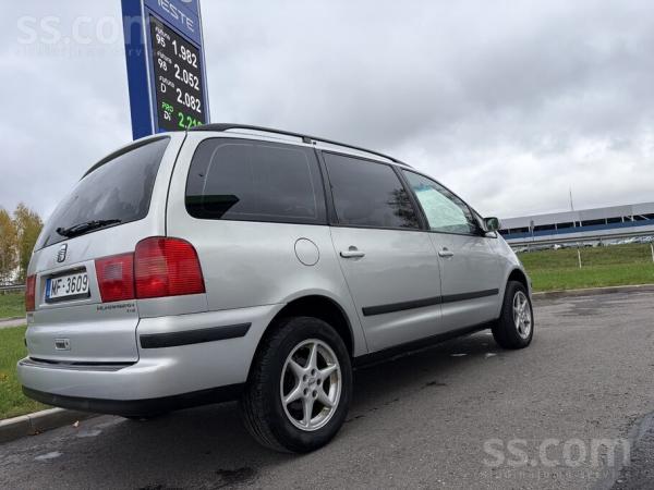 Pelēks SEAT Alhambra 2003 Daugavpils, ar dzinēja tilpumu 1.90 L un nobraukumu 258 tūkst. km par 2100 €, foto 5 vietnē AUTOMOTO.COM.LV