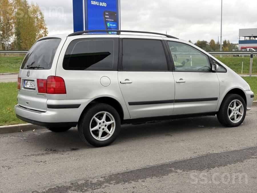 Pelēks SEAT Alhambra 2003 Daugavpils, ar dzinēja tilpumu 1.90 L un nobraukumu 258 tūkst. km par 2100 €, foto 9 vietnē AUTOMOTO.COM.LV