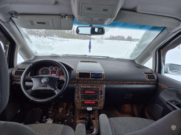 Pelēks SEAT Alhambra 2004 Kupiškis, ar dzinēja tilpumu 1.90 L un nobraukumu 361 tūkst. km par 950 €, foto 10 vietnē AUTOMOTO.COM.LV