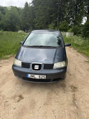 Pelēks SEAT Alhambra 2005 Šalčininkai, ar dzinēja tilpumu 1.90 L un nobraukumu 326 tūkst. km par 650 €, foto  vietnē AUTOMOTO.COM.LV
