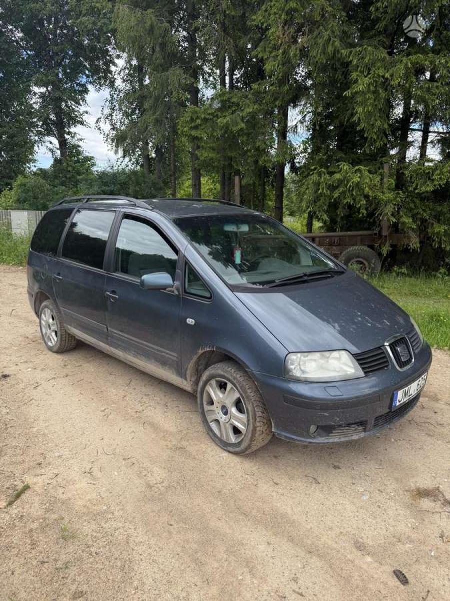 Pelēks SEAT Alhambra 2005 Šalčininkai, ar dzinēja tilpumu 1.90 L un nobraukumu 326 tūkst. km par 650 €, foto 3 vietnē AUTOMOTO.COM.LV
