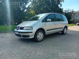 Grey SEAT Alhambra 2005 in Riga, with an engine capacity of 1.90 L and mileage of 312 thousand km for 1600 €, photo 4 on AUTOMOTO.COM.LV