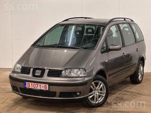 Pelēks SEAT Alhambra 2006 Jūrmala, ar dzinēja tilpumu 2.00 L un nobraukumu 230 tūkst. km par 3950 €, foto  vietnē AUTOMOTO.COM.LV