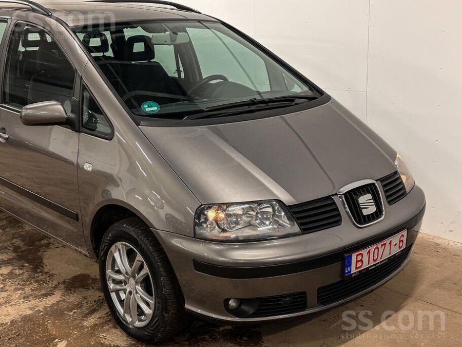 Pelēks SEAT Alhambra 2006 Jūrmala, ar dzinēja tilpumu 2.00 L un nobraukumu 230 tūkst. km par 3950 €, foto 8 vietnē AUTOMOTO.COM.LV