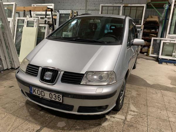 Pelēks SEAT Alhambra 2006 Viļņa, ar dzinēja tilpumu 0.00 L un nobraukumu 300 tūkst. km par 2000 €, foto 6 vietnē AUTOMOTO.COM.LV
