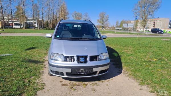 Grey SEAT Alhambra 2006 in Vilnius, with an engine capacity of 1.90 L and mileage of 234 thousand km for 2850 €, photo 2 on AUTOMOTO.COM.LV
