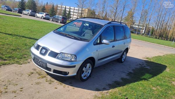 Grey SEAT Alhambra 2006 in Vilnius, with an engine capacity of 1.90 L and mileage of 234 thousand km for 2850 €, photo 3 on AUTOMOTO.COM.LV