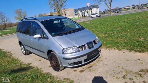 Grey SEAT Alhambra 2006 in Vilnius, with an engine capacity of 1.90 L and mileage of 234 thousand km for 2850 €, photo 9 on AUTOMOTO.COM.LV