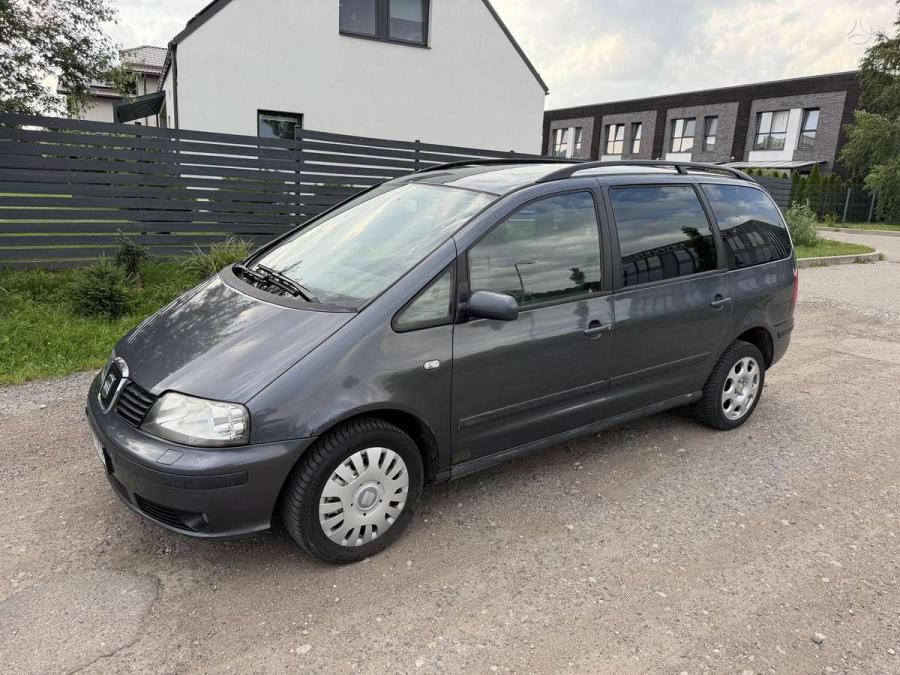 Pelēks SEAT Alhambra 2006 Viļņa, ar dzinēja tilpumu 1.97 L un nobraukumu 395 tūkst. km par 999 €, foto 9 vietnē AUTOMOTO.COM.LV