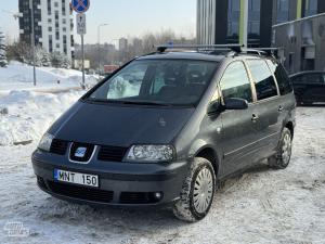 Pelēks SEAT Alhambra 2007 Viļņa, ar dzinēja tilpumu 1.90 L un nobraukumu 310 tūkst. km par 2250 €, foto  vietnē AUTOMOTO.COM.LV