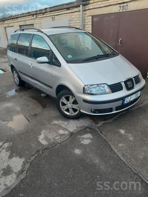 Grey SEAT Alhambra 2007 in Riga, with an engine capacity of 1.90 L and mileage of 360 thousand km for 2799 €, photo 3 on AUTOMOTO.COM.LV