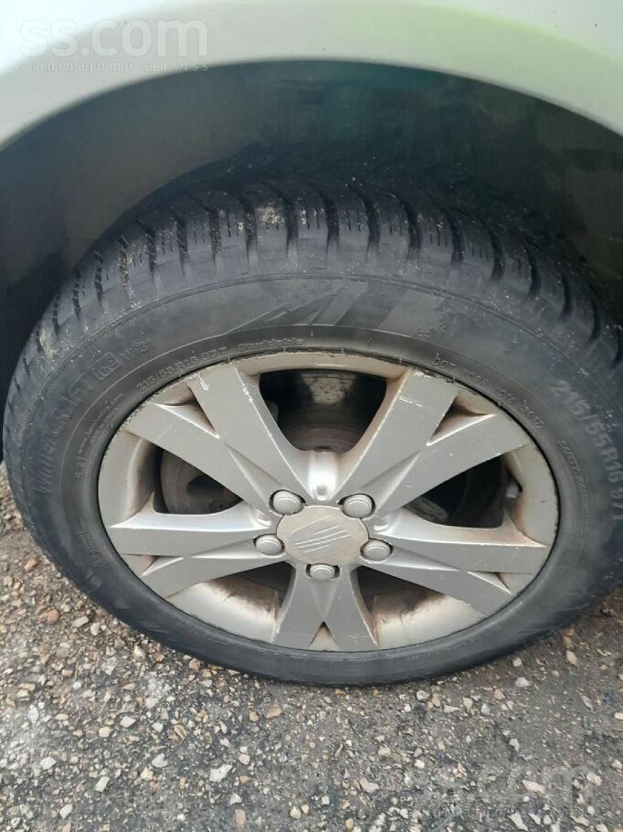 Grey SEAT Alhambra 2007 in Riga, with an engine capacity of 1.90 L and mileage of 360 thousand km for 2799 €, photo 8 on AUTOMOTO.COM.LV