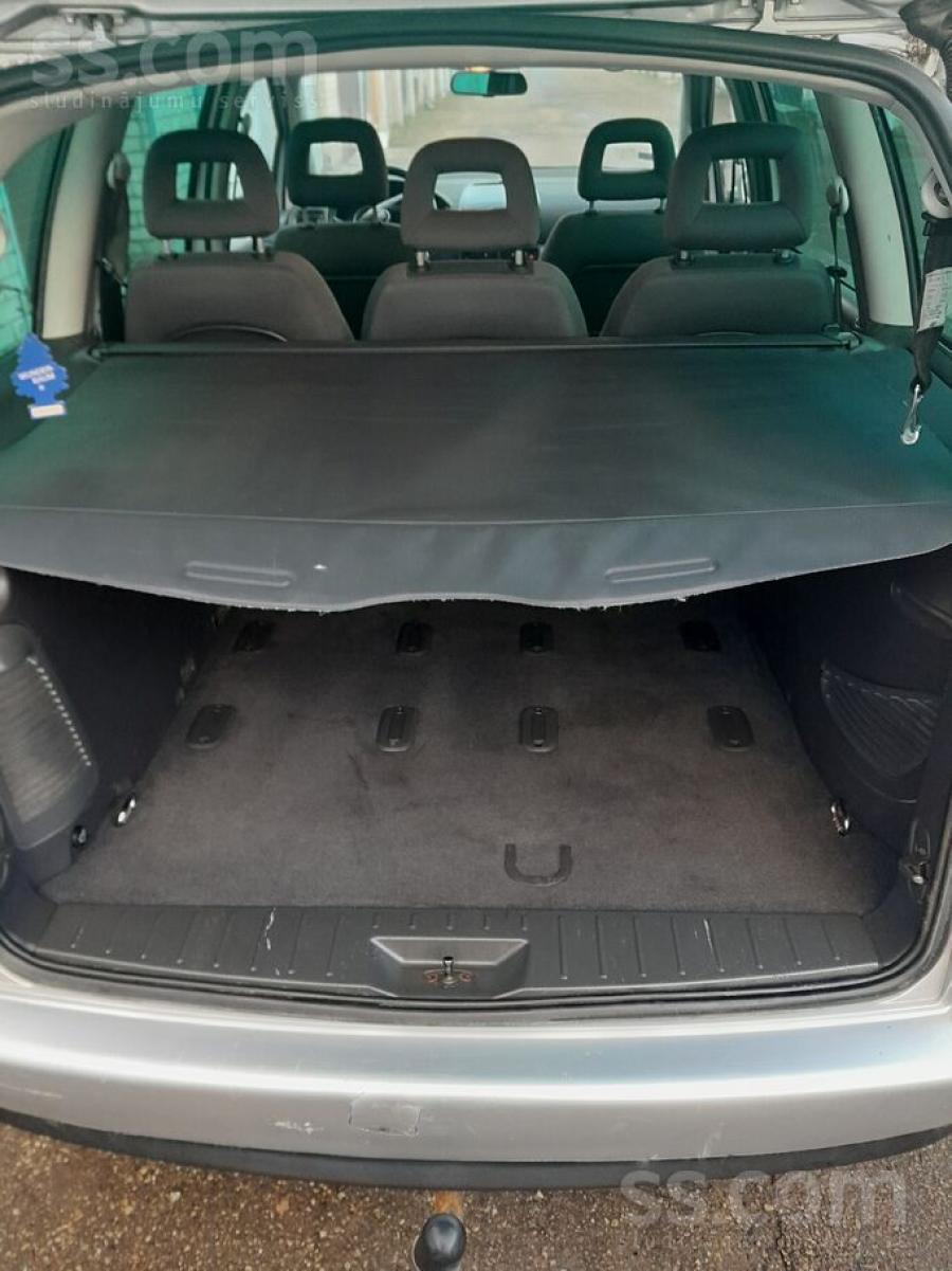 Grey SEAT Alhambra 2007 in Riga, with an engine capacity of 1.90 L and mileage of 360 thousand km for 2799 €, photo 16 on AUTOMOTO.COM.LV