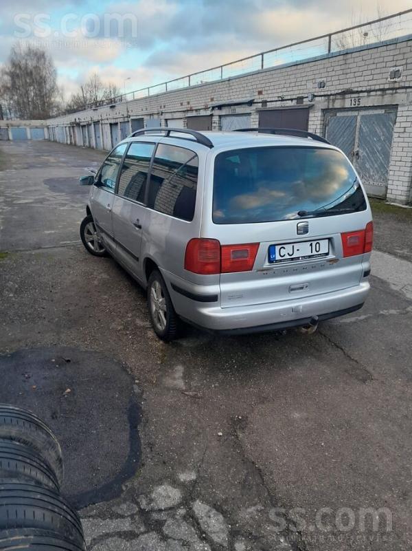 Pelēks SEAT Alhambra 2007 Rīga, ar dzinēja tilpumu 1.90 L un nobraukumu 360 tūkst. km par 2799 €, foto 3 vietnē AUTOMOTO.COM.LV