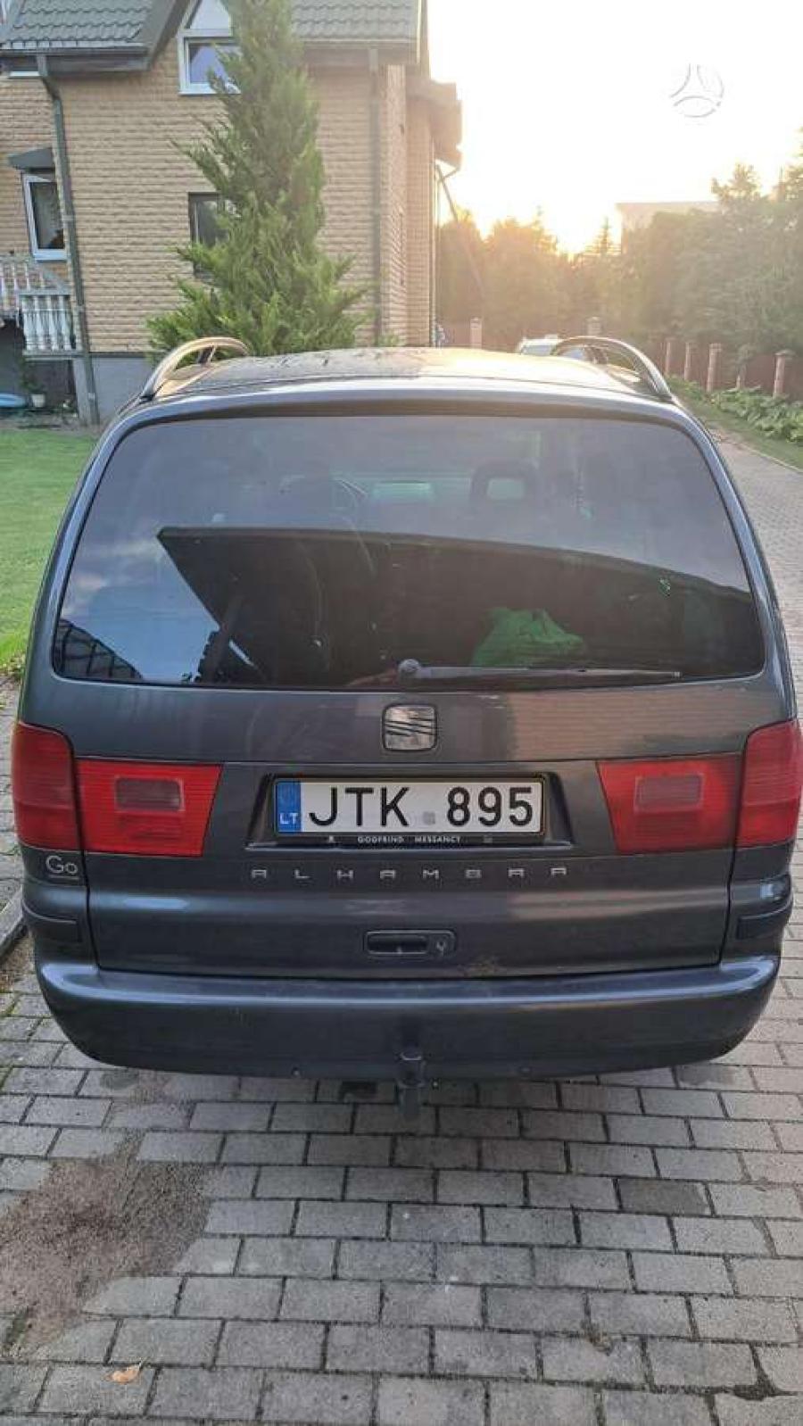 Pelēks SEAT Alhambra 2007 Kauņa, ar dzinēja tilpumu 1.97 L un nobraukumu 446 tūkst. km par 1999 €, foto 6 vietnē AUTOMOTO.COM.LV