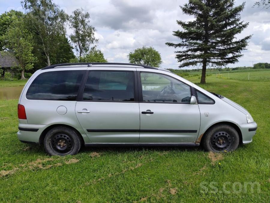 Pelēks SEAT Alhambra 2008 Saldus, ar dzinēja tilpumu 2.00 L un nobraukumu 424 tūkst. km par 1900 €, foto 9 vietnē AUTOMOTO.COM.LV