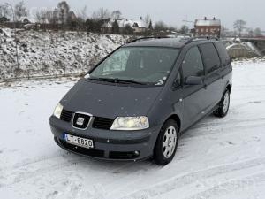 Grey SEAT Alhambra 2008 in Daugavpils, with an engine capacity of 2.00 L and mileage of 358 thousand km for 1990 €, photo  on AUTOMOTO.COM.LV