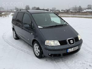 Grey SEAT Alhambra 2008 in Daugavpils, with an engine capacity of 2.00 L and mileage of 358 thousand km for 1990 €, photo 2 on AUTOMOTO.COM.LV